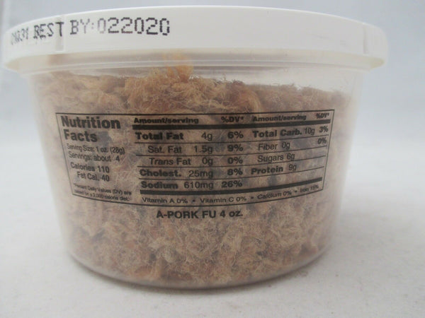 Formosa Brand - Pork Fu Cooked Shredded Dried Pork - 4 oz / 112 g ...