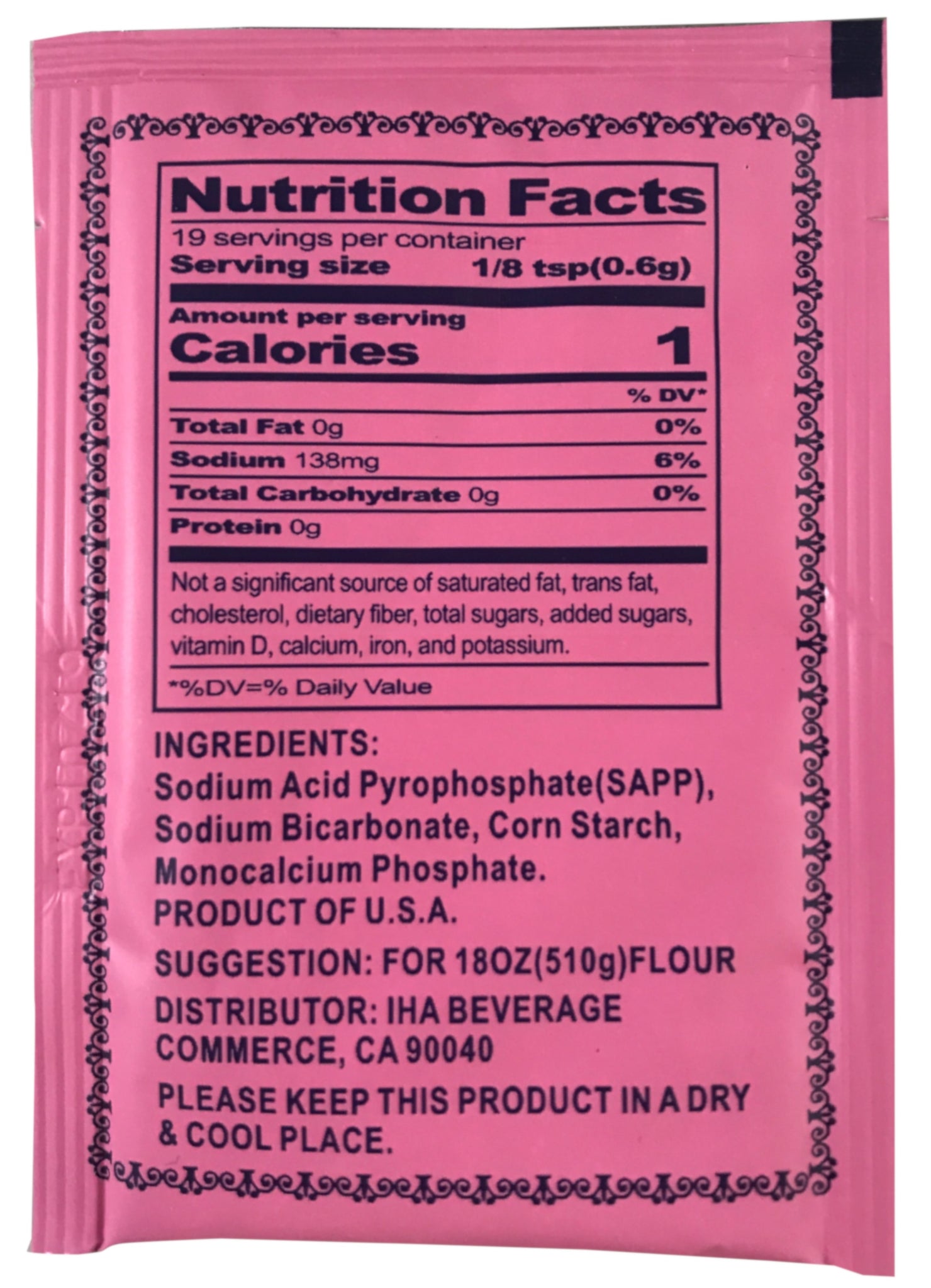 Iha French Style Baking Powder - AsianGrocery2YourDoor ...
